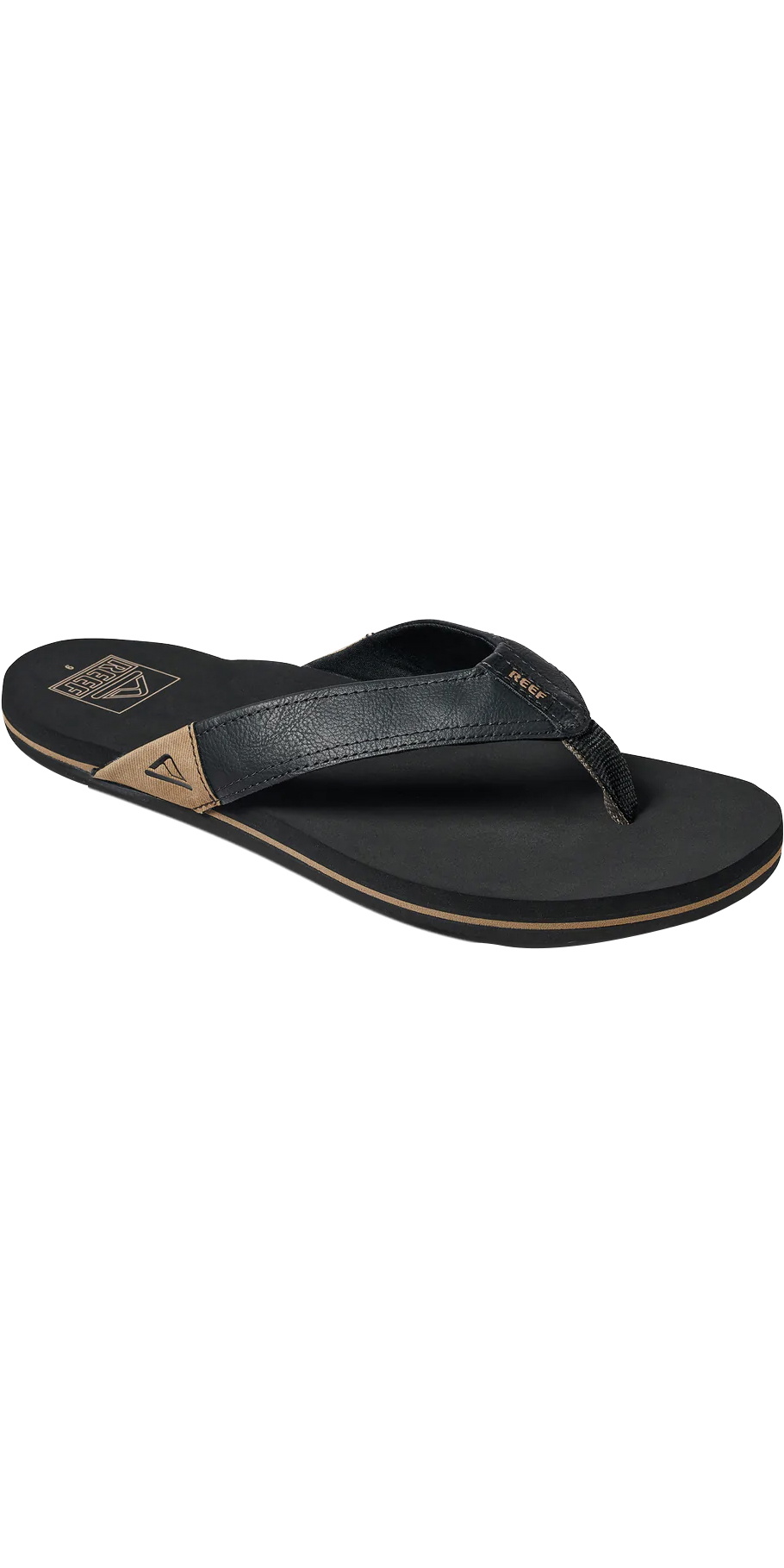 2024 Reef Mens Newport Flip Flops CI3755 - Black - Accessories ...