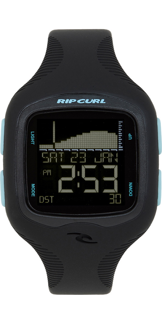 2026 Rip Curl Kauai Tide Surf Watch 005WTI - Black - Accessories ...