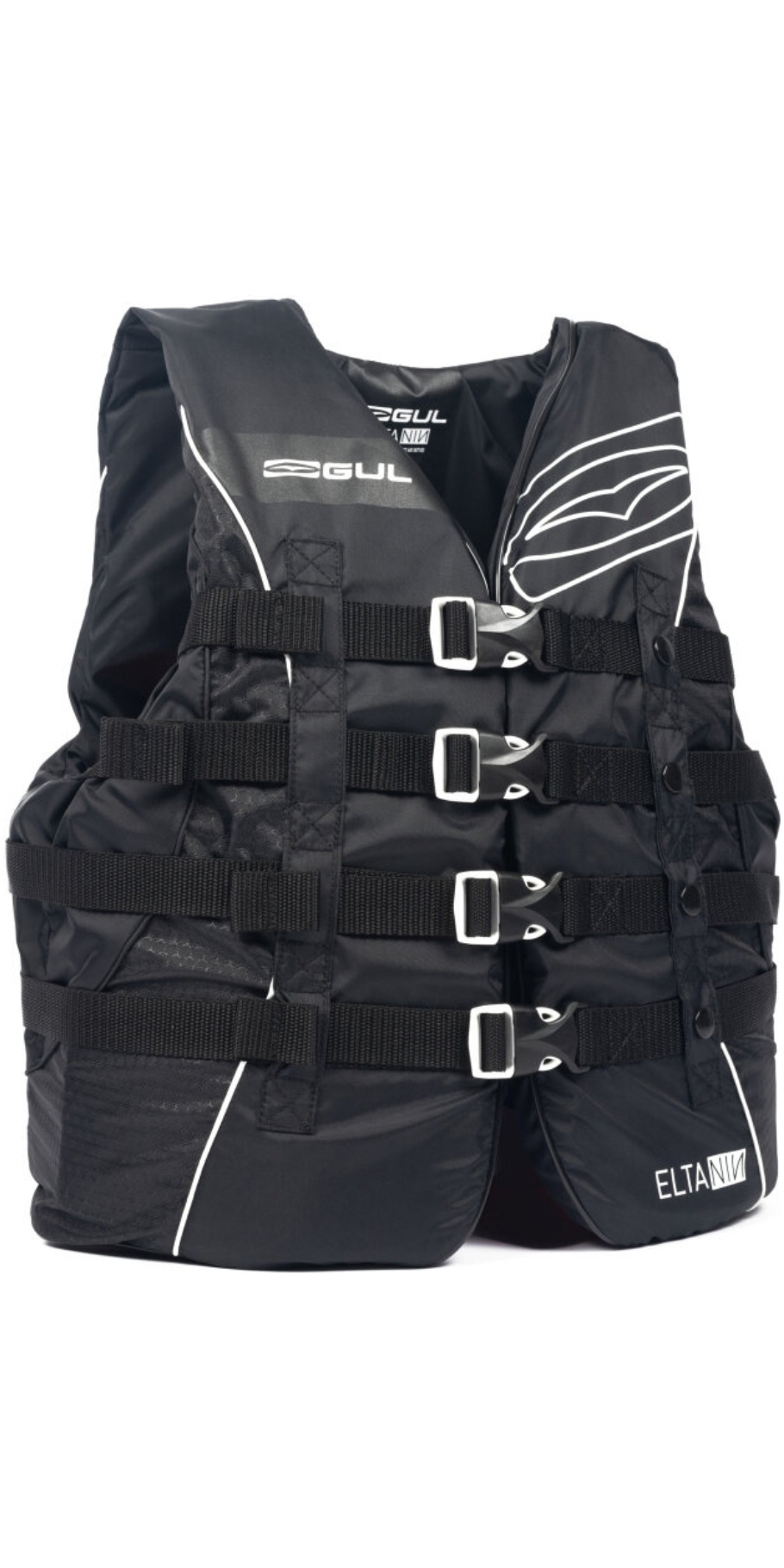 2026 Gul Eltanin 4 Buckle ISO Approved Impact Vest SK7102-C3 - Black ...