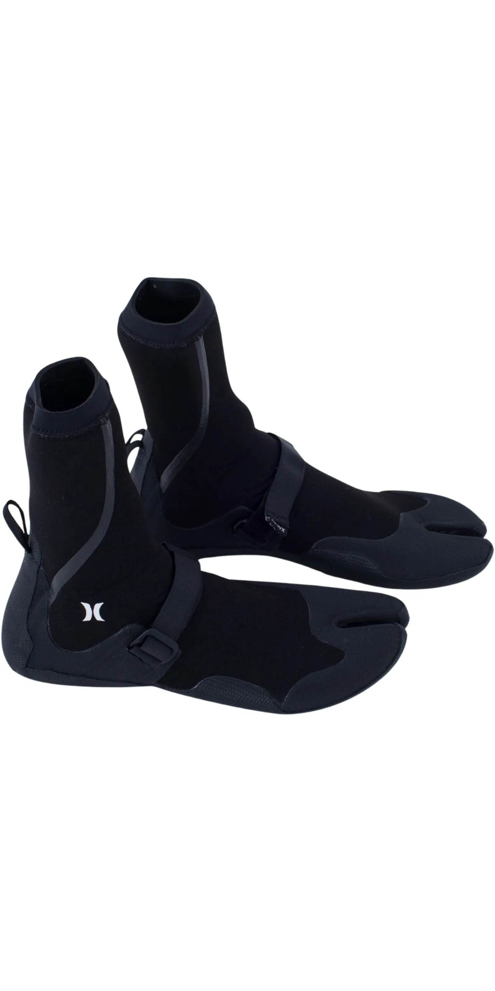 2025 Hurley Plus 3mm Split Toe Boots USURF00002 - Black - Wetsuits ...