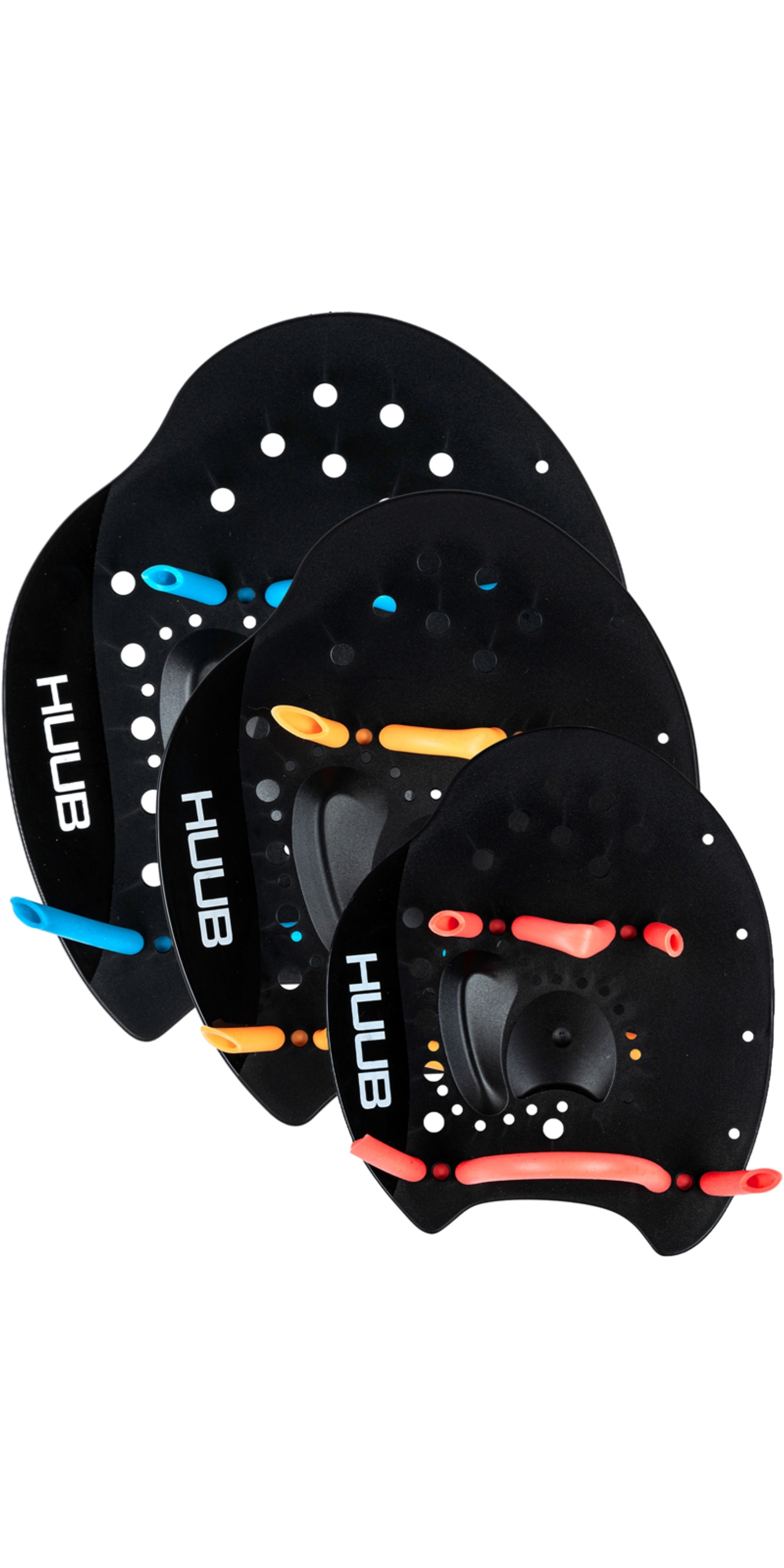 2025 Huub Hand Paddles A2-HANDPAD - Black - Swimming - OWS Training ...