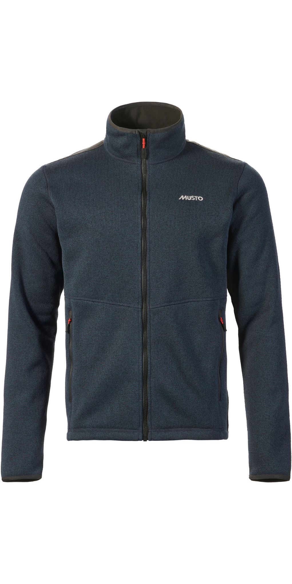 2025 Musto Mens Knitted Fleece 82556 - True Navy / Marle - Sailing ...