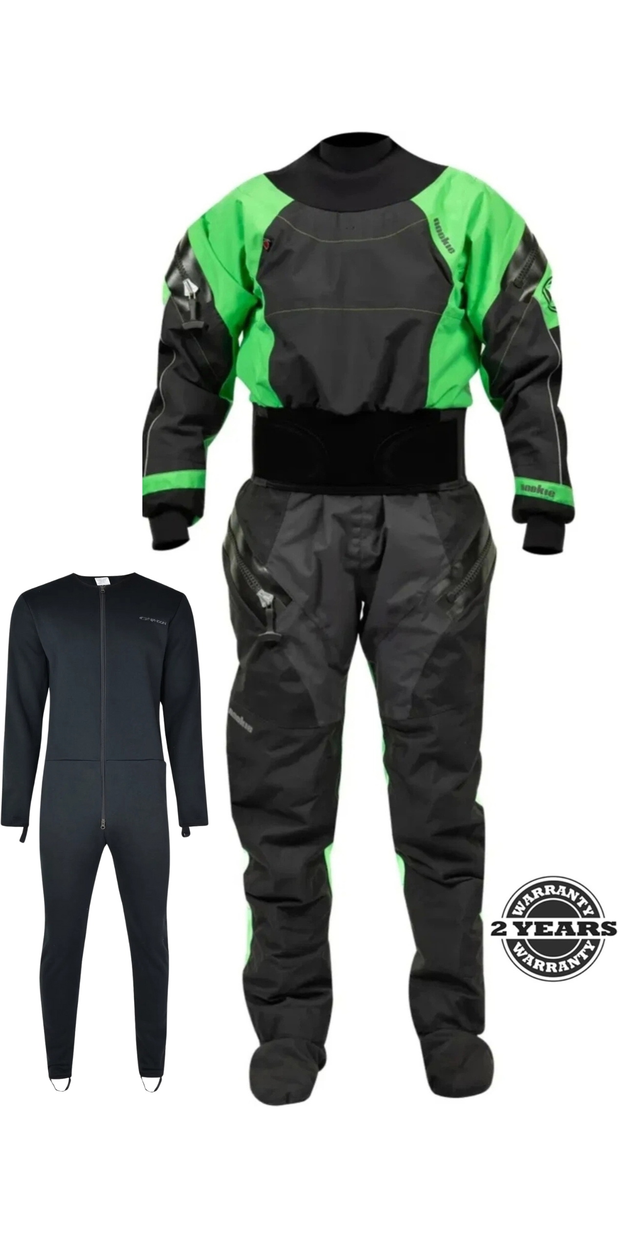 2025 Nookie Womens Fusion Latex Drysuit And Free Undersuit DR60200102 ...