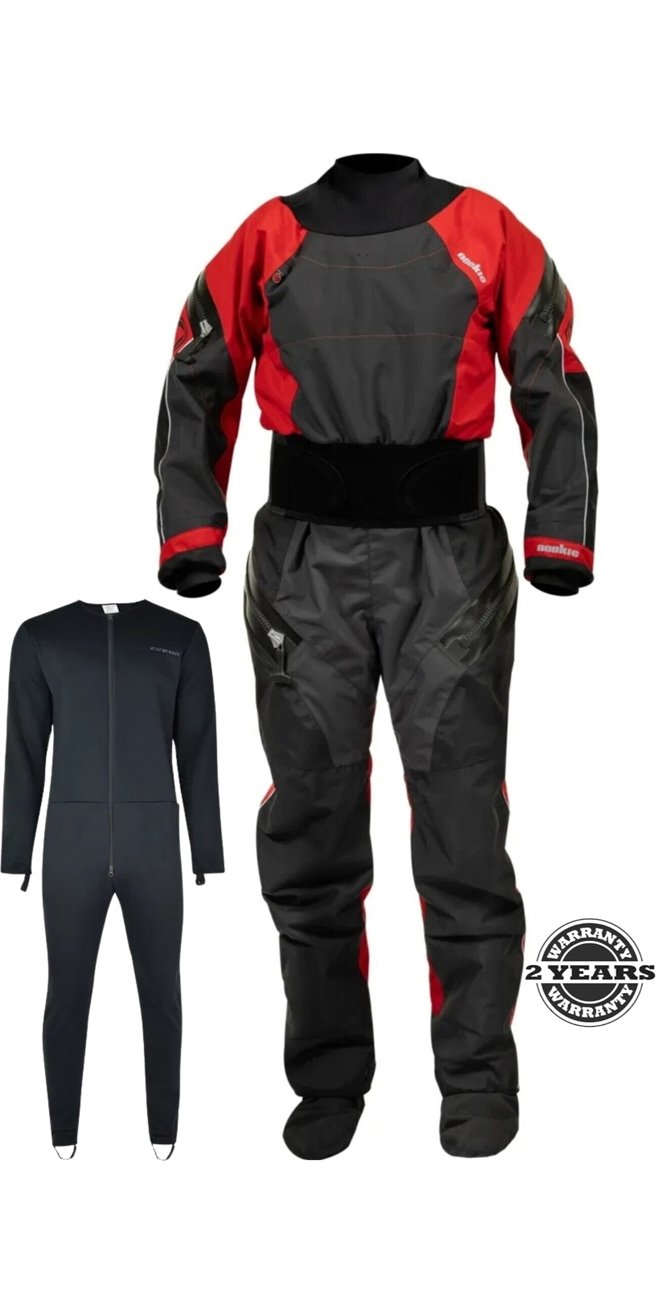 2026 Nookie Womens Fusion Latex Drysuit and Free Underfleece DR61200102 ...