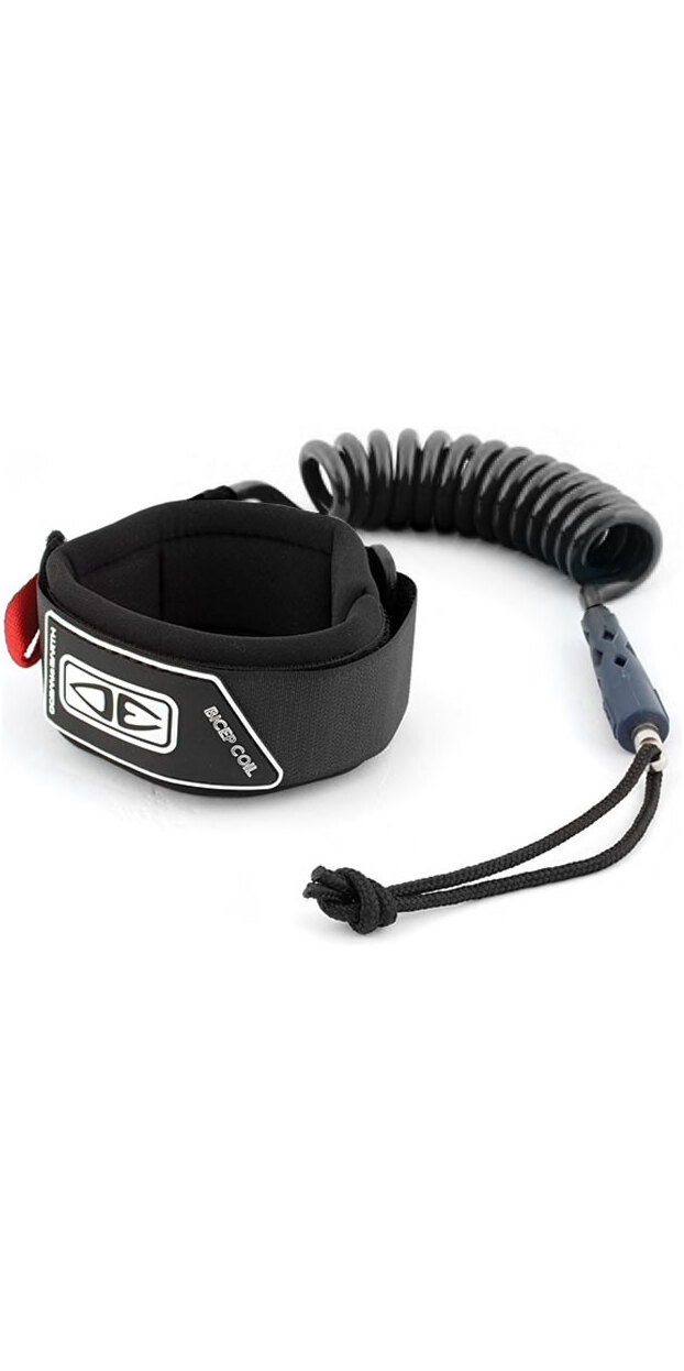2026 Ocean and Earth Bodyboard Bicep Coil Leash OESBBA04 - Black ...