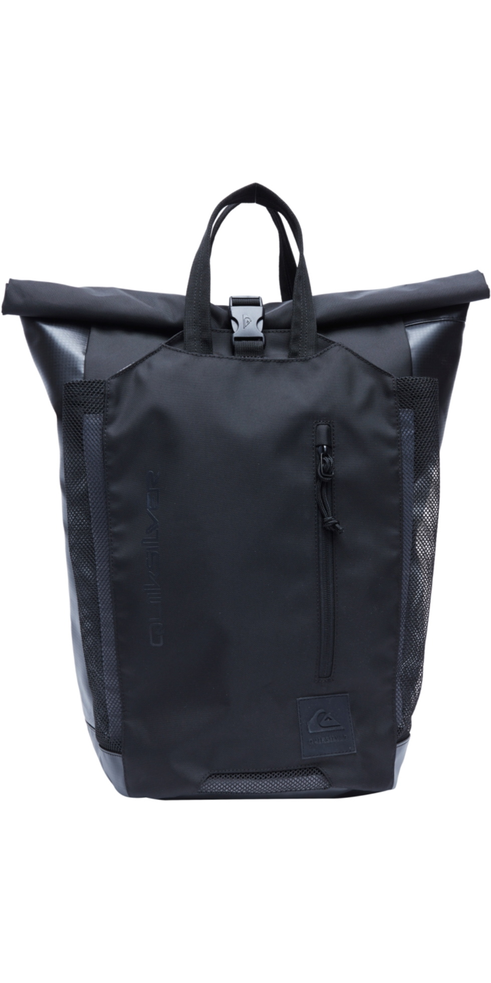 2024 Quiksilver Secret Sesh Roll Top Backpack Bag AQYBP03161 - Black ...