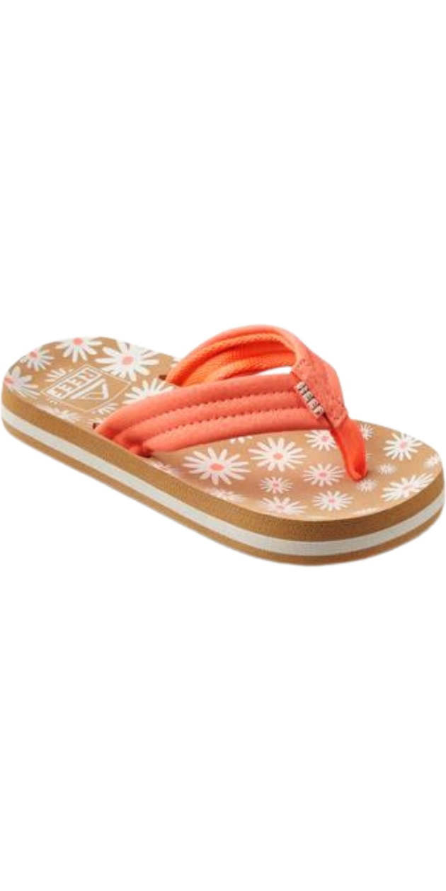 2024 Reef Kids Ahi Flip Flops CJ2050 - Daisy - Accessories - Footwear ...