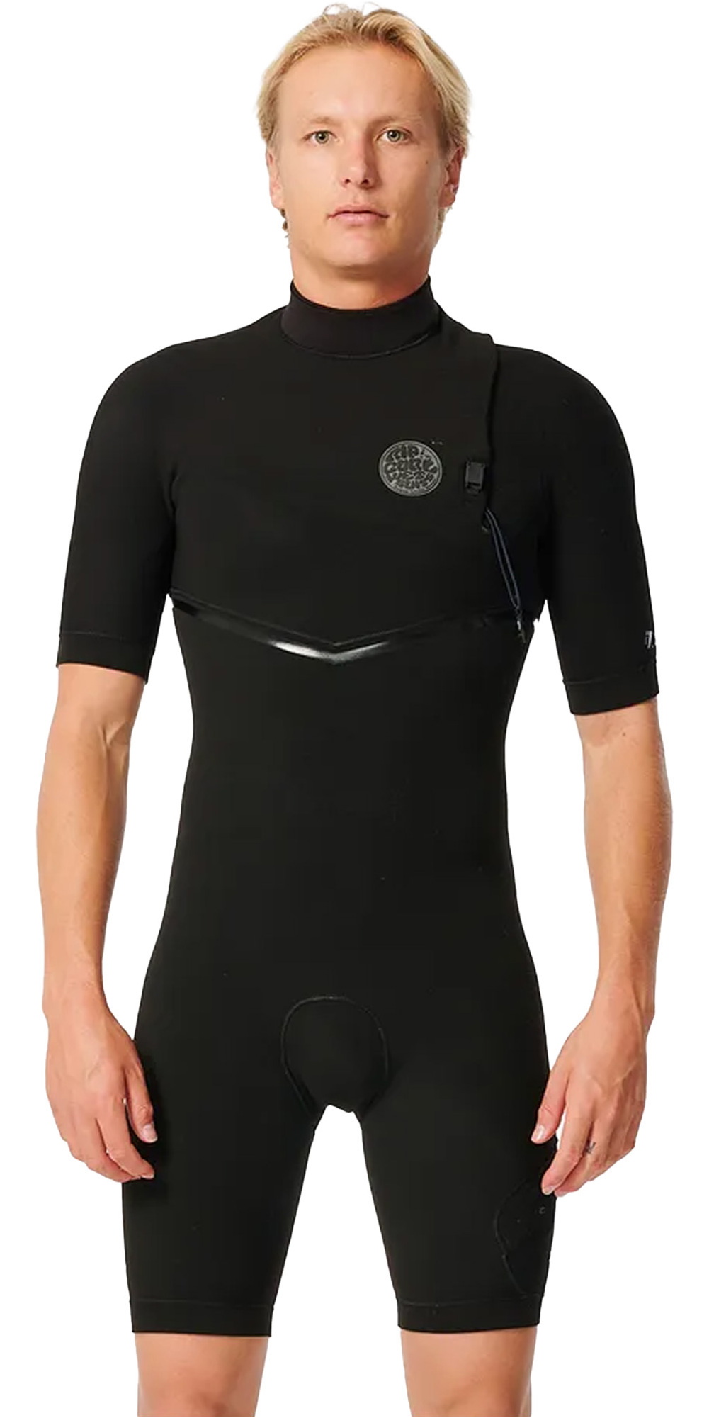 2025 Rip Curl Mens E-Bomb 2mm Zip Free Shorty Wetsuit 11GMSP - Black ...