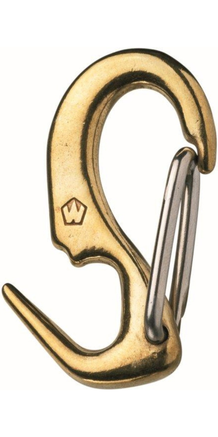 2026 Wichard Brass One Hand Sail Snap WR72483 - Sailing - Sailing ...