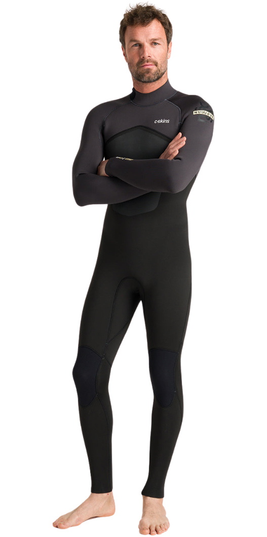 2026 C-Skins Mens Nuwave Legend 4/3mm Back Zip Wetsuit C-NLE43MBZ ...