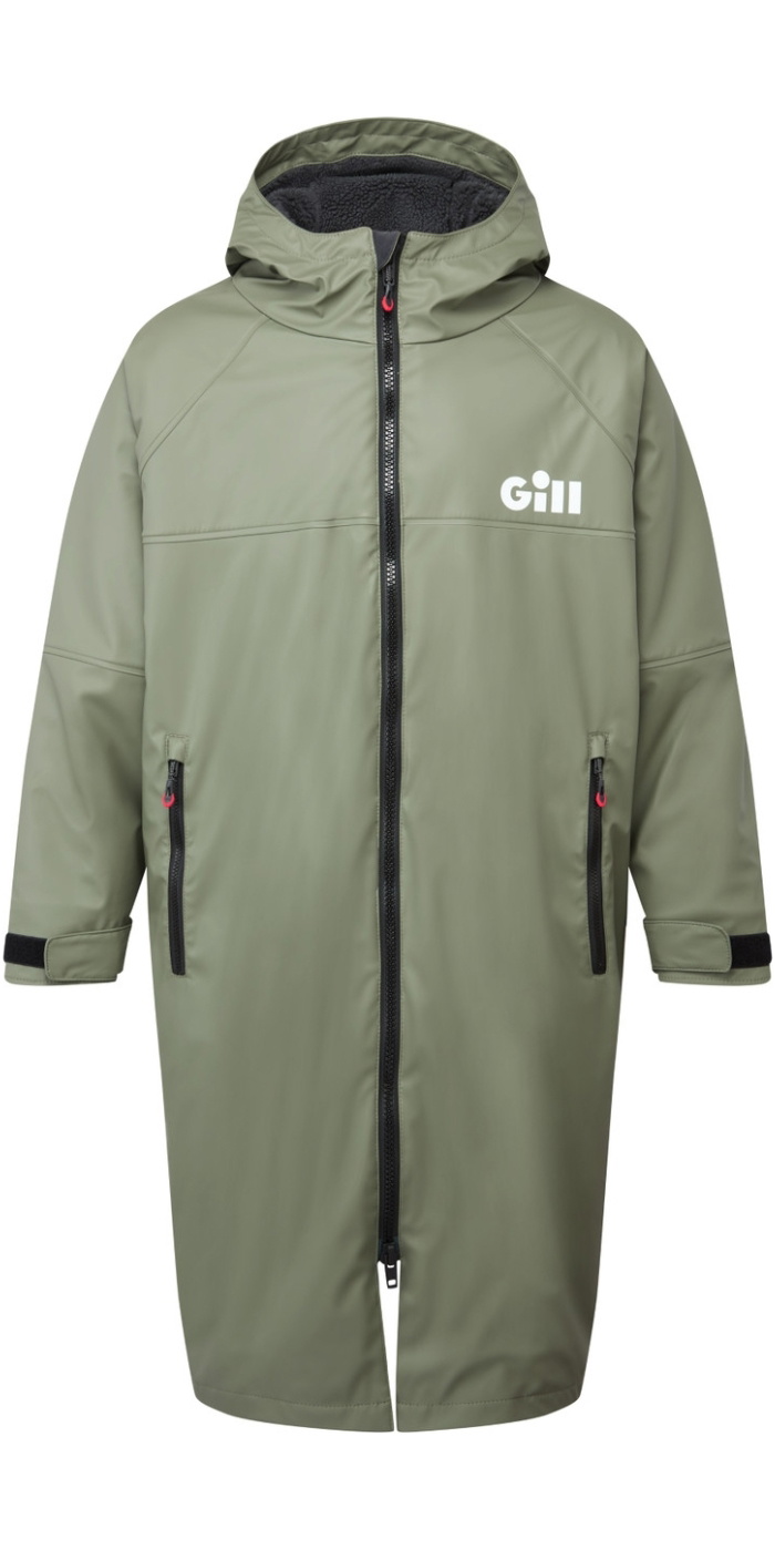2025 Gill Aqua Parka Changing Robe 5024 - Sage - Accessories ...