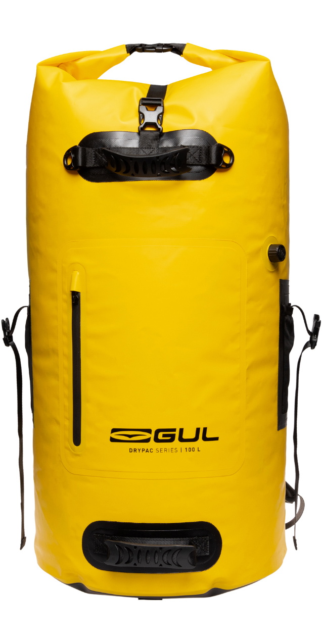 2026 Gul 100L Drypac Series Dry Bag LU0122 - Yellow / Black ...