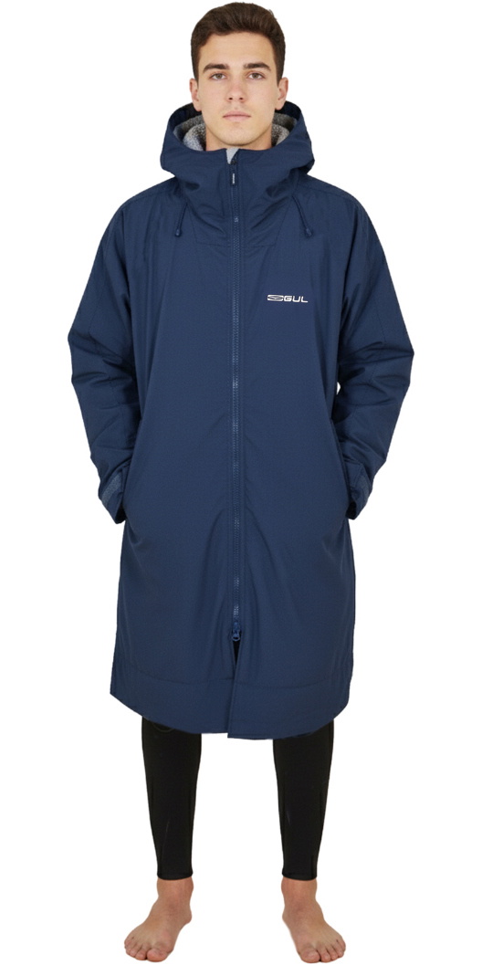 2026 Gul Revorobe Long Sleeve Changing Robe AC0135-C6 - Navy / Grey ...
