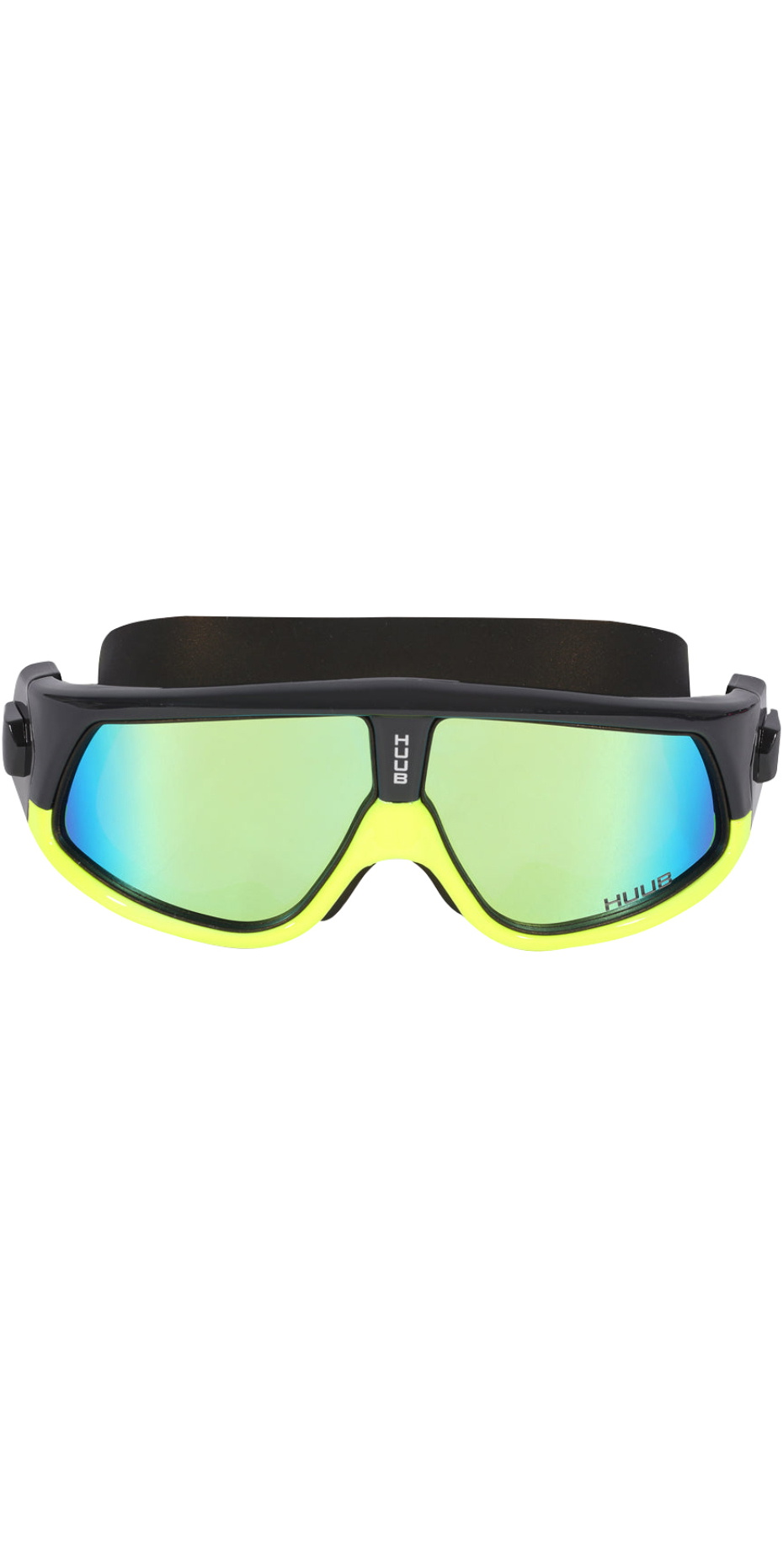 2025 HUUB Ryft Mask A2-RYFTBY - Met Black / Fluo Yel - Polarised Dk ...