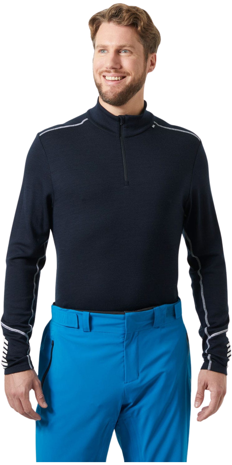 2025 Helly Hansen Mens Lifa Merino Midweight Half Zip Base Layer 49363 ...