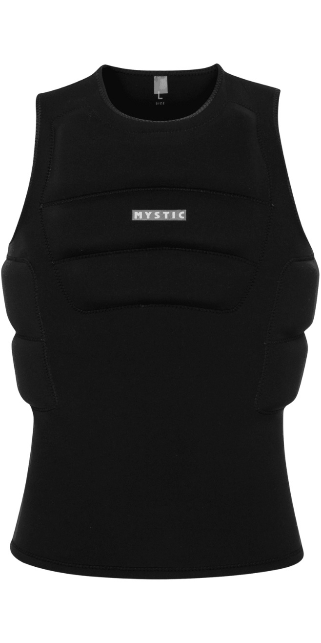 2026 Mystic Mens Impact Surf Under Vest 35005 250100 - Black ...