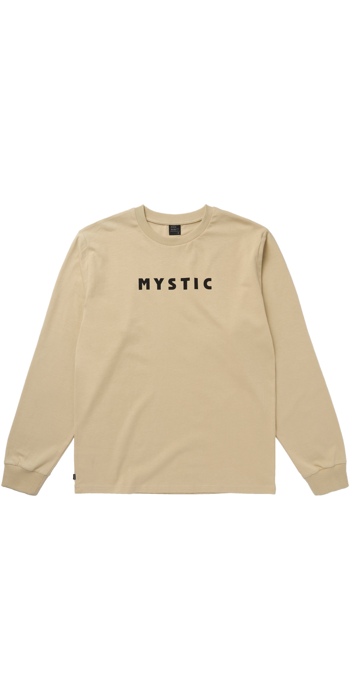 2026 Mystic Mens Brand Long Sleeve Tee 35105 260310 - Pale Khaki ...