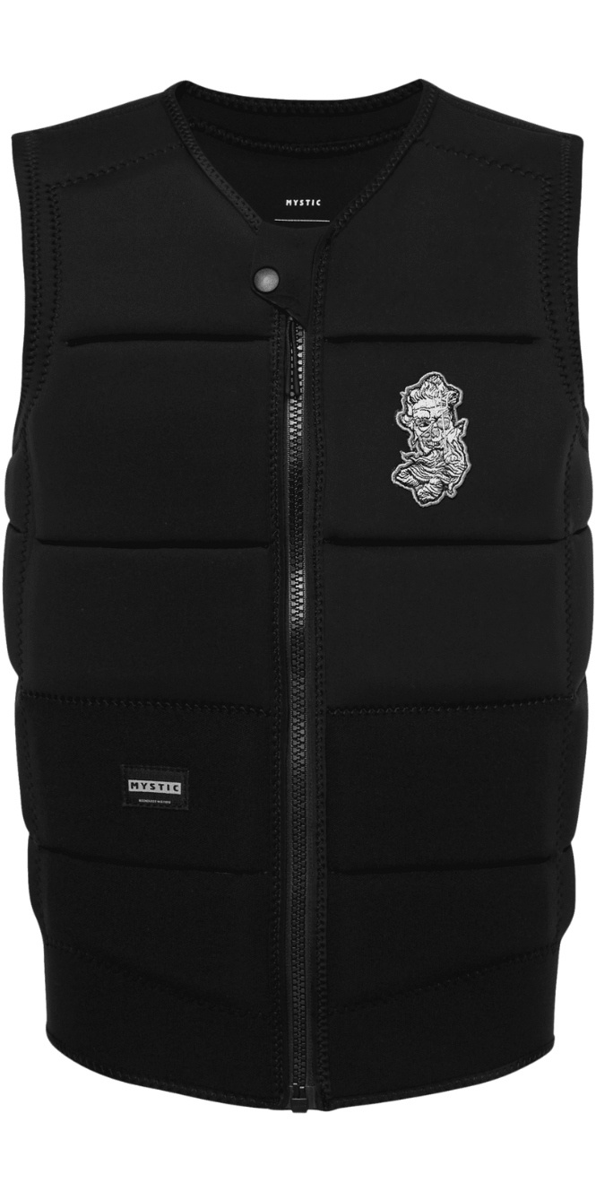 2026 Mystic Mens Poseidon TS Front Zip Wake Impact Vest 35005 250691 ...