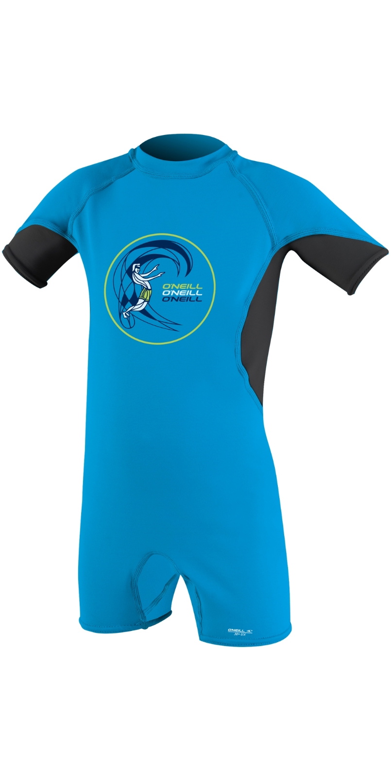 2025 O'Neill Toddler O'Zone UV Sun Suit 5298B - Sky / Navy / Lime ...