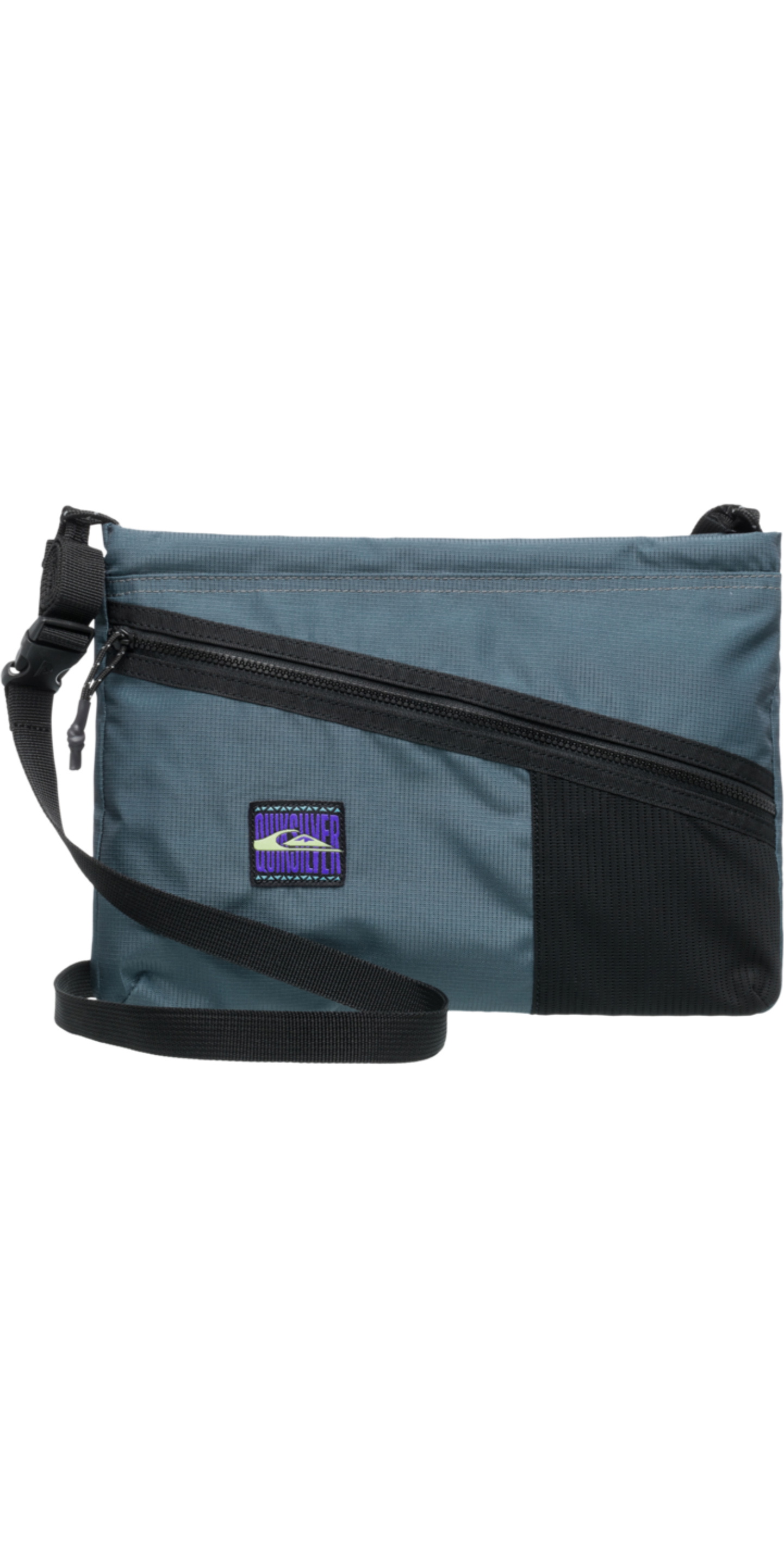 2025 Quiksilver Cross Body Pocket Bag EQYBT03038 - Dark Shadow ...