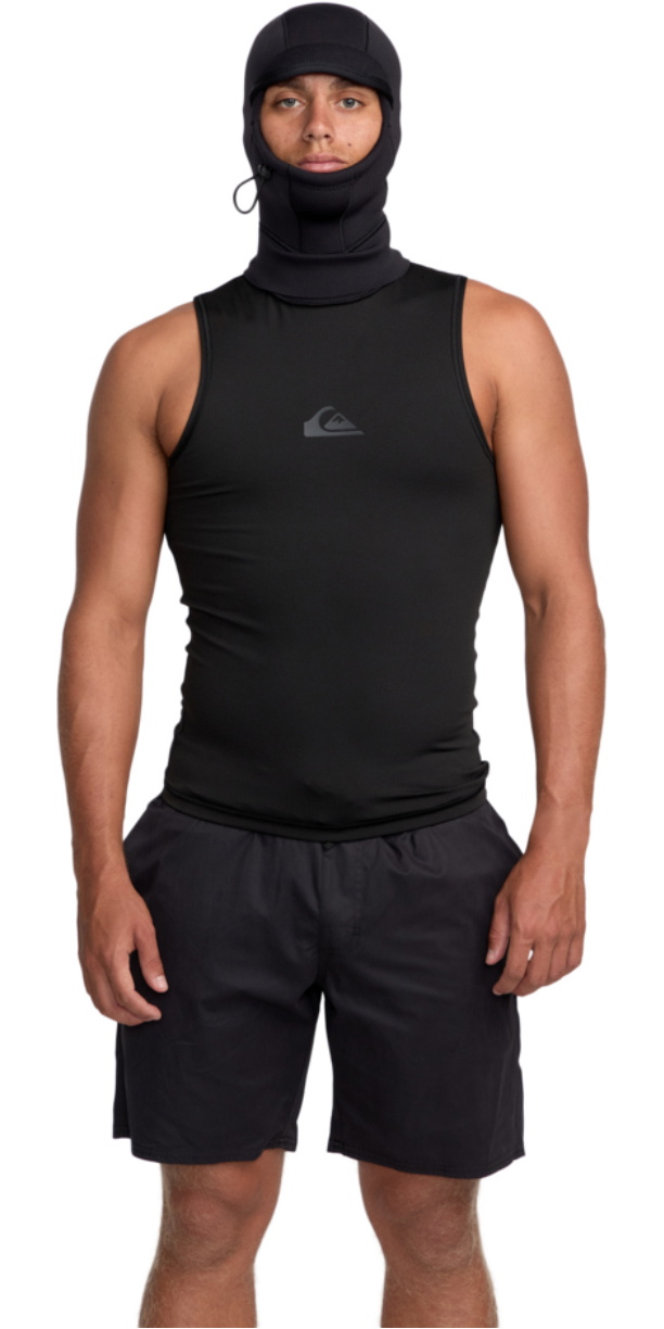 2025 Quiksilver Mens Marathon Sessions 1mm Hooded Vest 25AW293500 ...