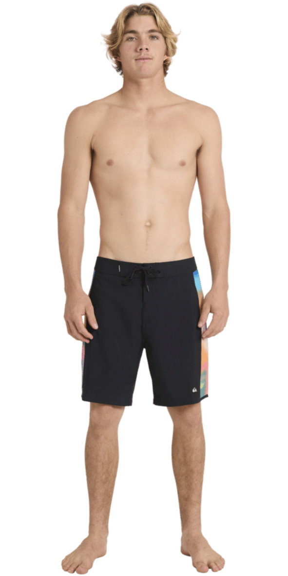 2025 Quiksilver Mens Surfsilk Arch 18 Boardshorts EQYBS04867 - Black ...