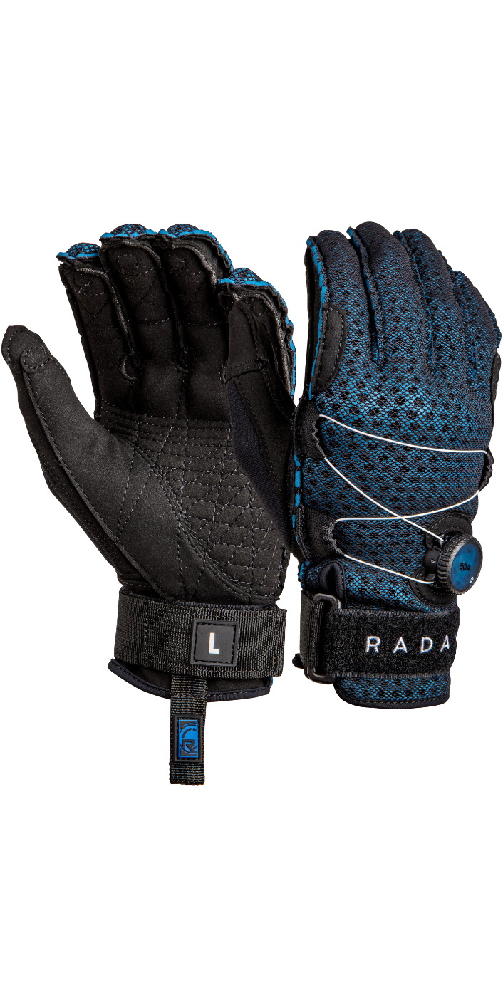 2026 Radar Vapor A Boa Glove R23GL-VA-A - Black / True Blue Ariaprene ...