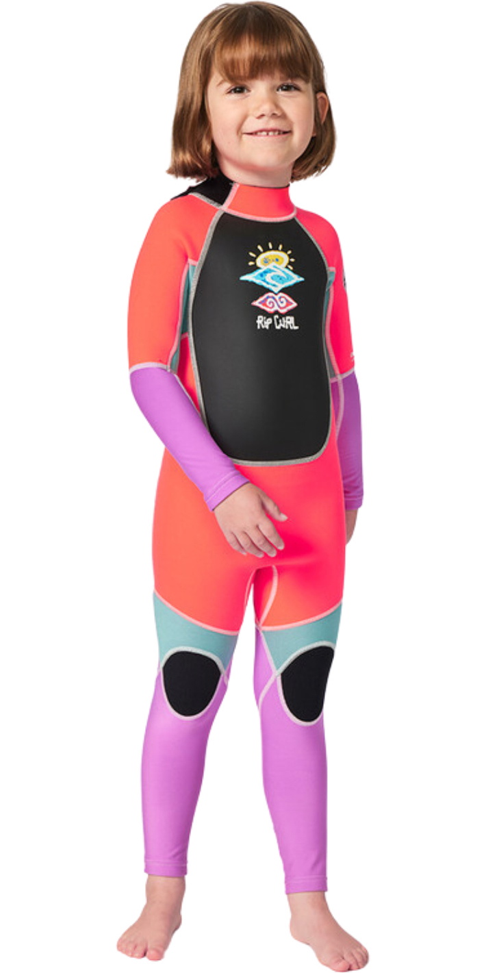 2025 Rip Curl Groms Omega 1 5mm Back Zip Easy On / Off Wetsuit 002TSP ...