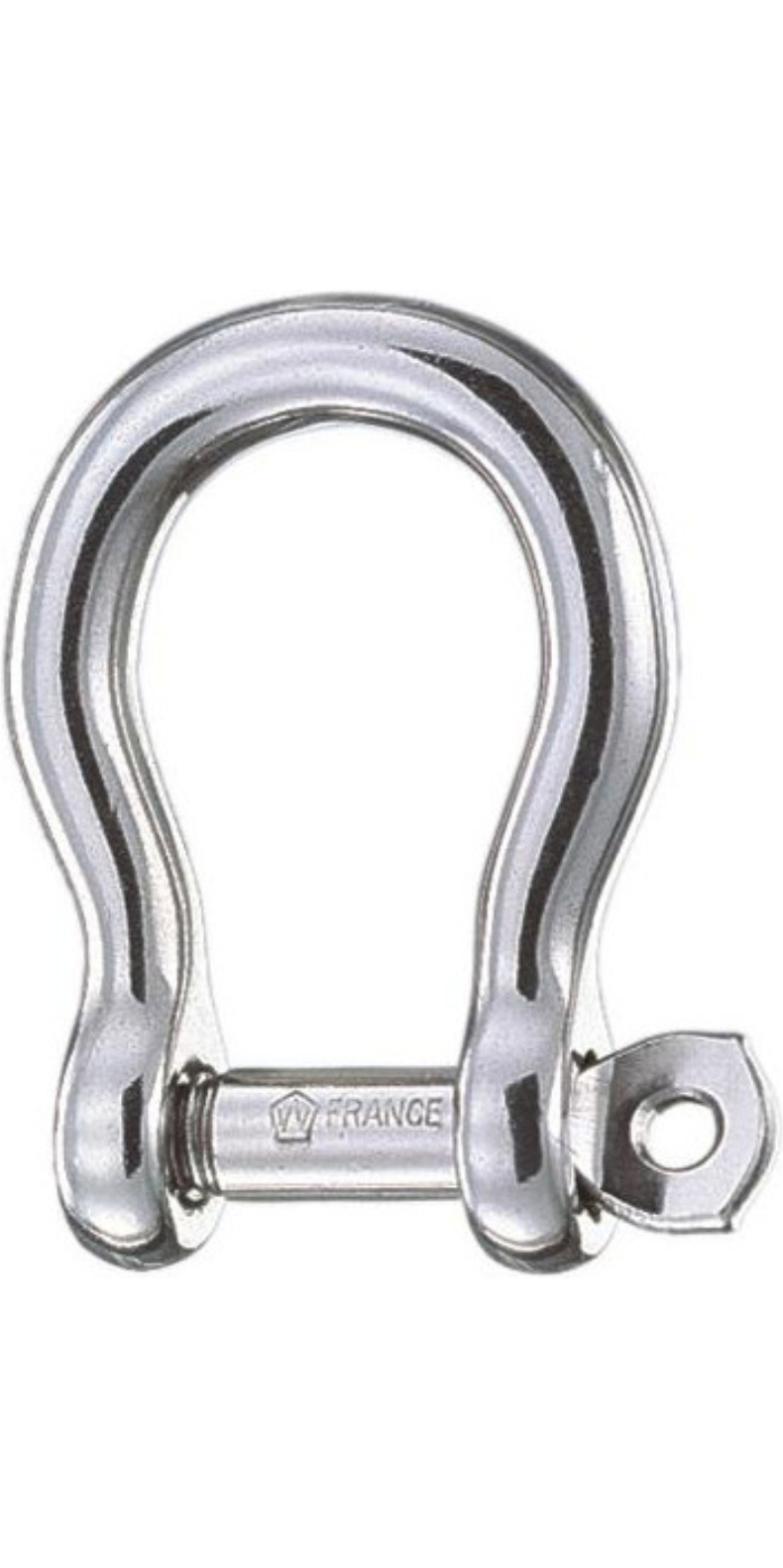 2025 Wichard Captive Pin Bow Shackle WR1441 - Silver - Sailing ...