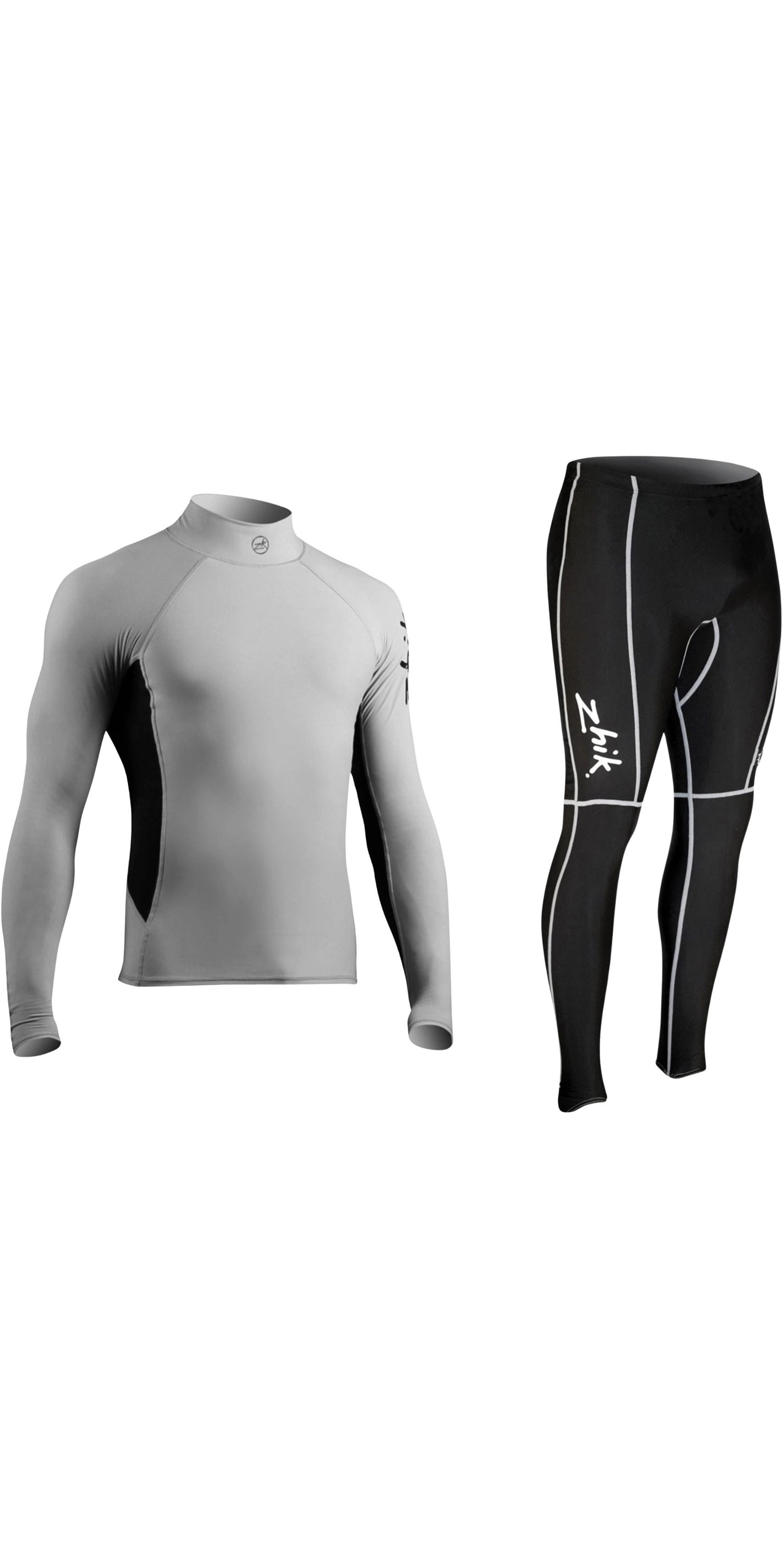 2026 Zhik Mens Hydrophobic Fleece Top & Pants Set ZMFTAPS - Grey ...
