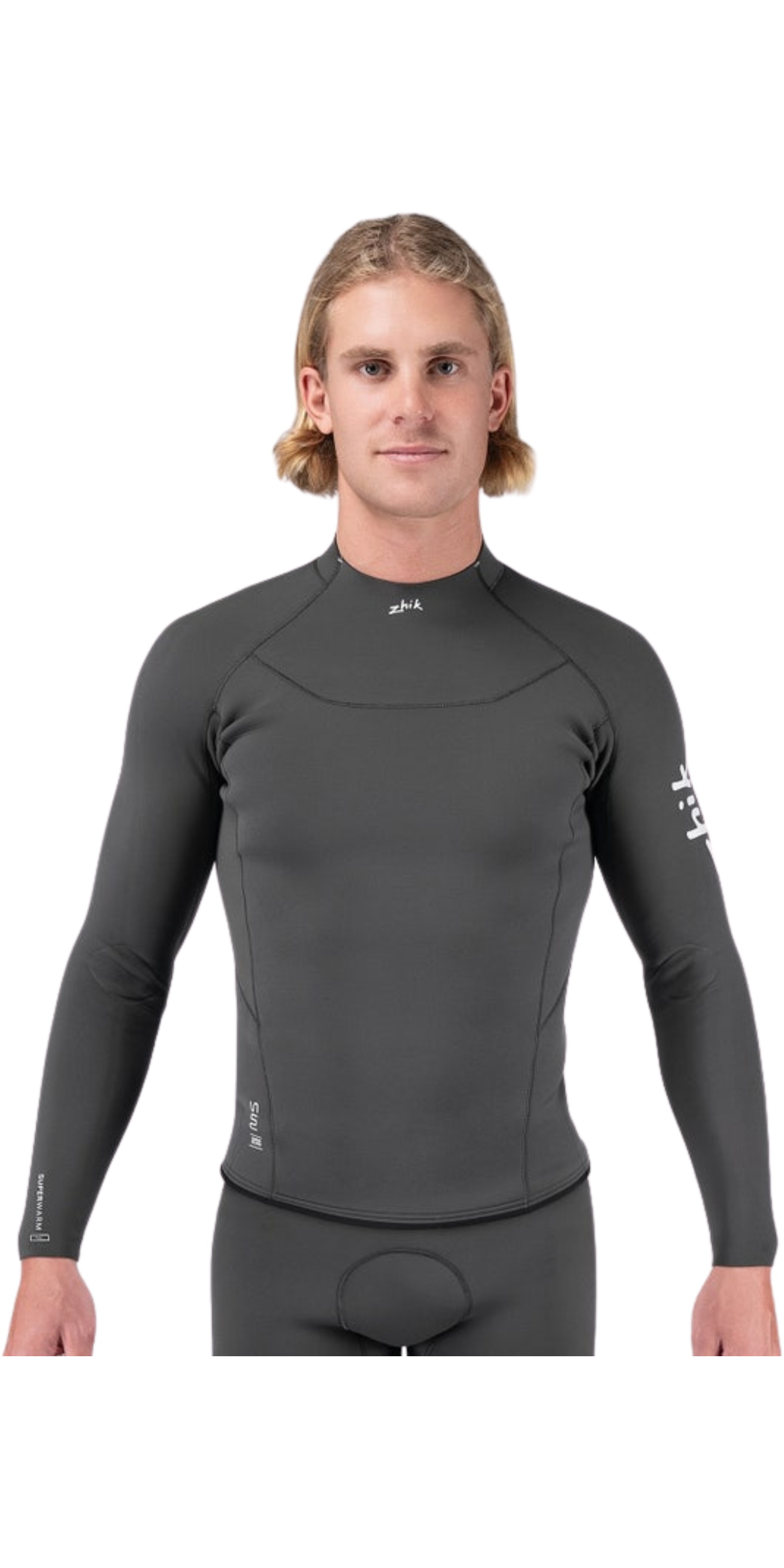 2026 Zhik Mens Superwarm Performance Wetsuit Top DTP-1130-M-DGY - Dark ...