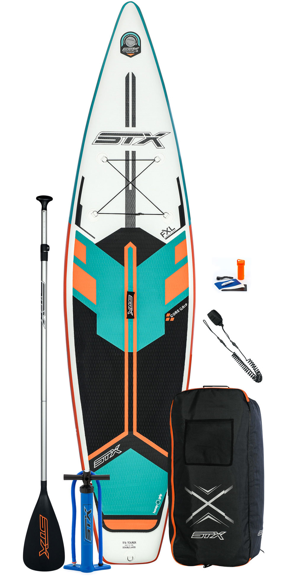 2021 STX Touring 11'6 Inflatable Stand Up Paddle Board Package - Board ...