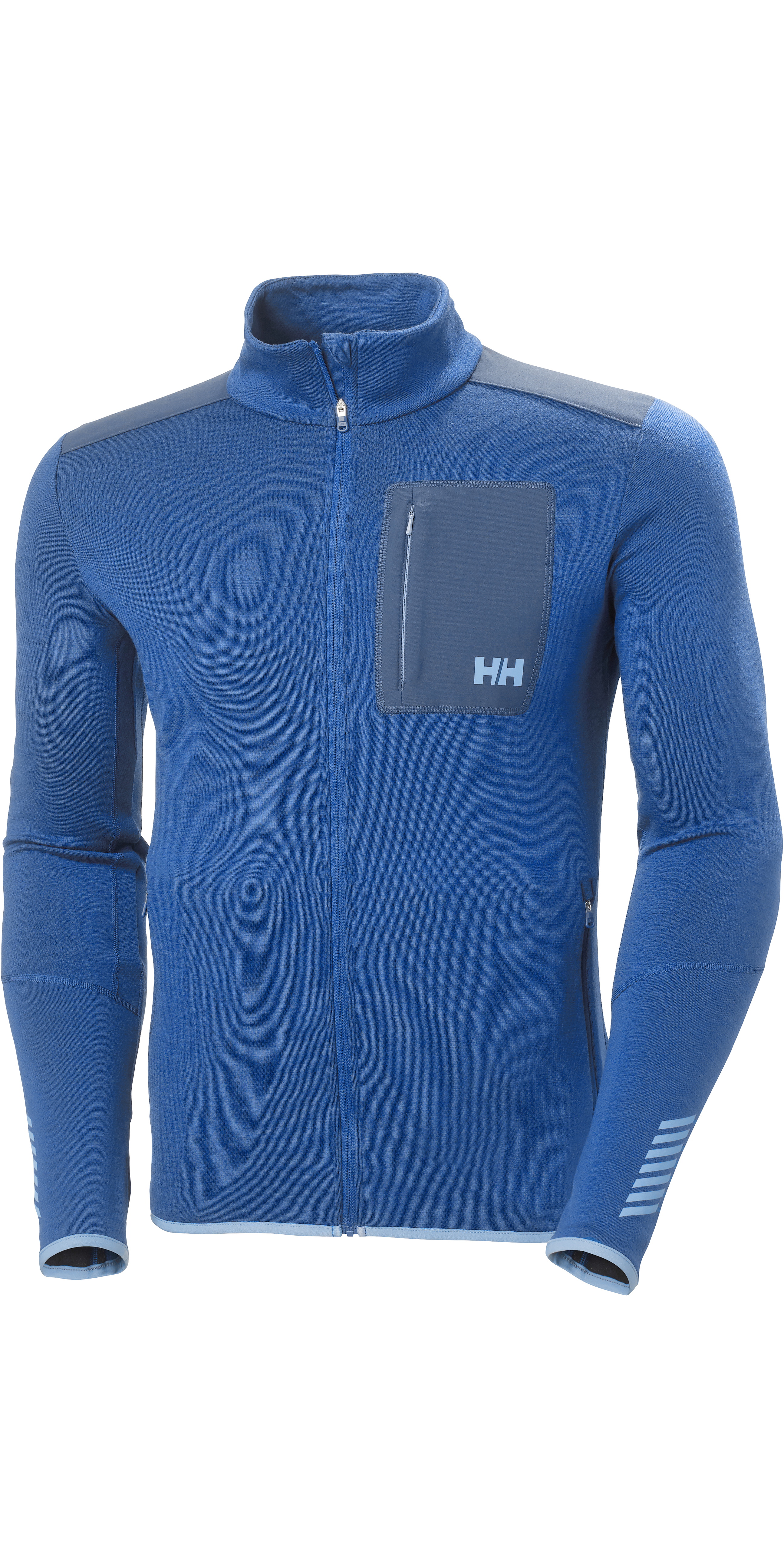 2022 Helly Hansen Mens Lifa Merino Midlayer Fleece 49450 - Deep Fjord ...