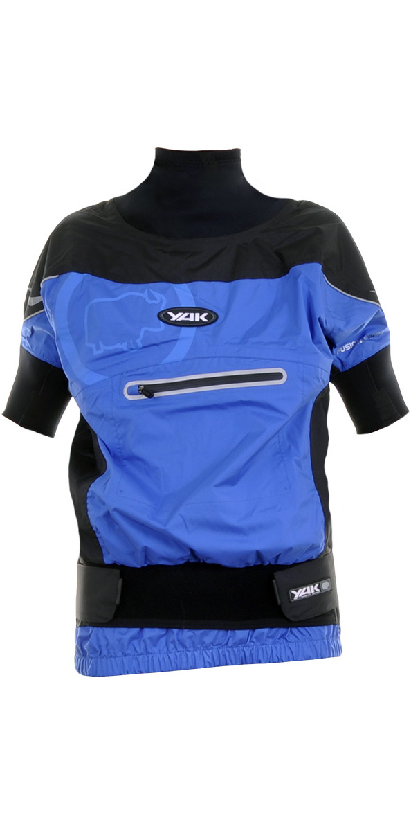 Yak Fusion SHORT SLEEVED Kayak Cag in Black/Blue 6736-A - Canoe & Kayak ...