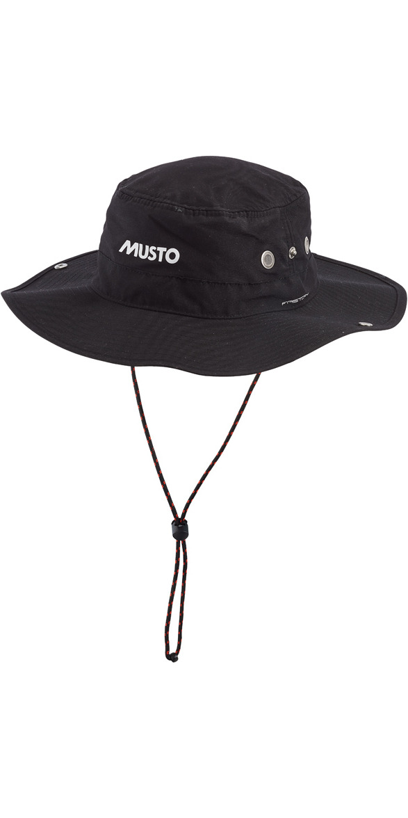 Musto Fast Dry Brimmed Hat AL1410 - Black - Sailing - Sailing - Dinghy ...