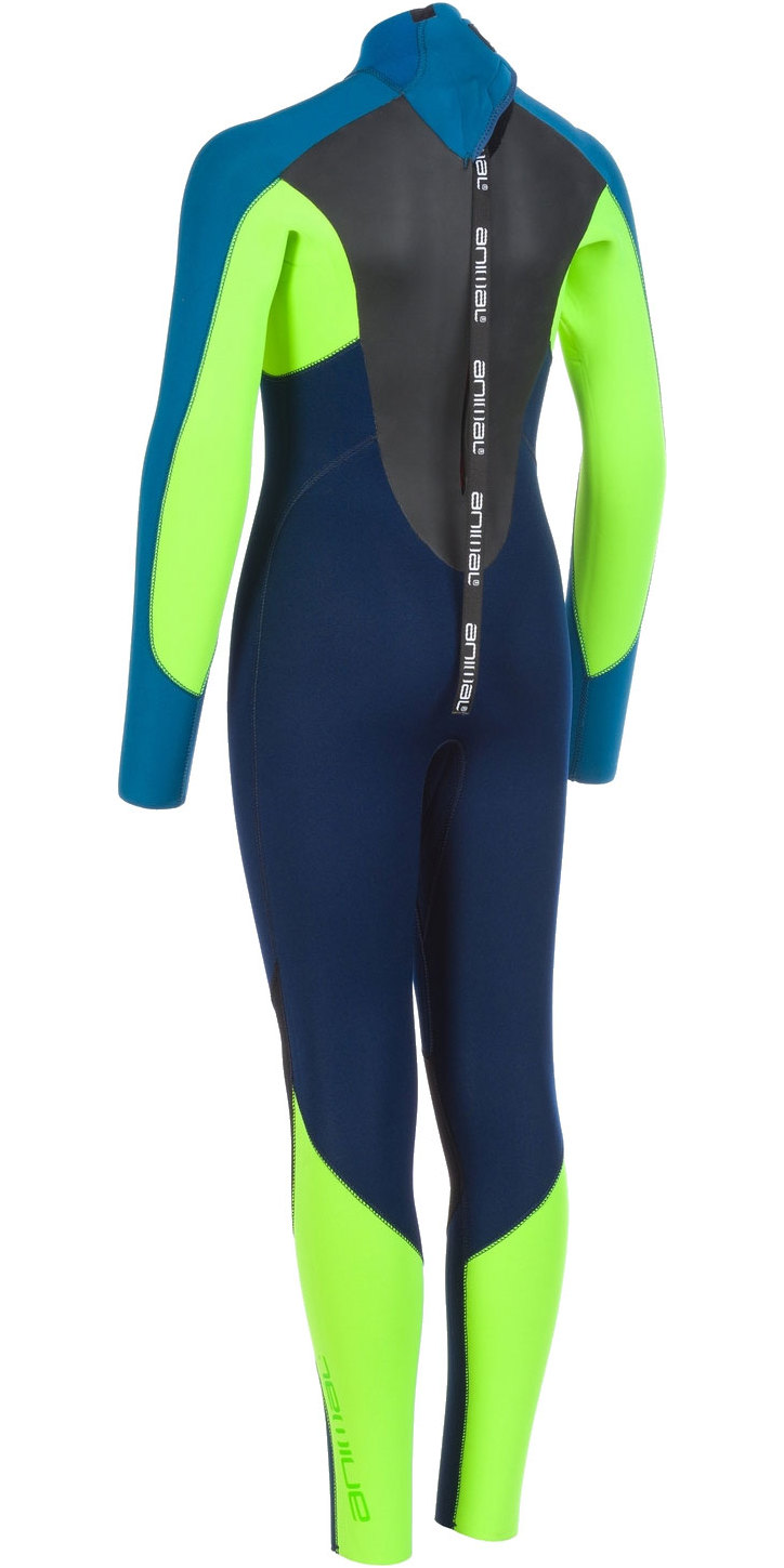 2020 Animal Junior Lava 5/4/3mm Back Zip Wetsuit AW0SS601 - Dark Navy ...