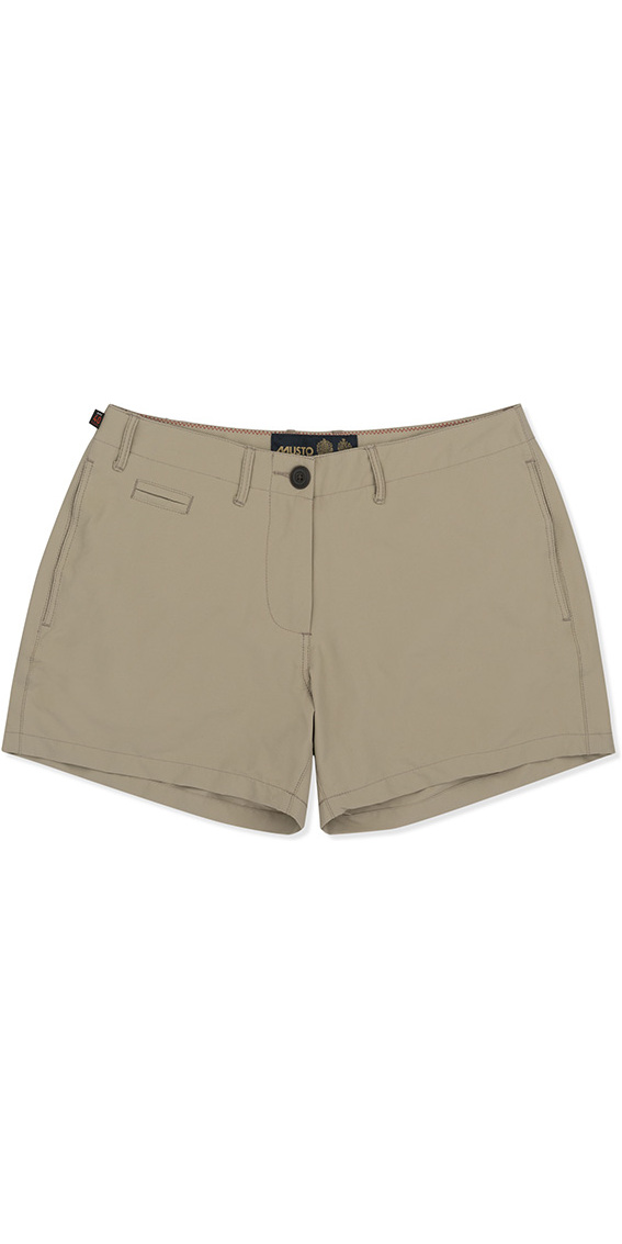 2019 Musto Womens Rib UV Fast Dry Shorts Light Stone EWST016 - Sailing ...