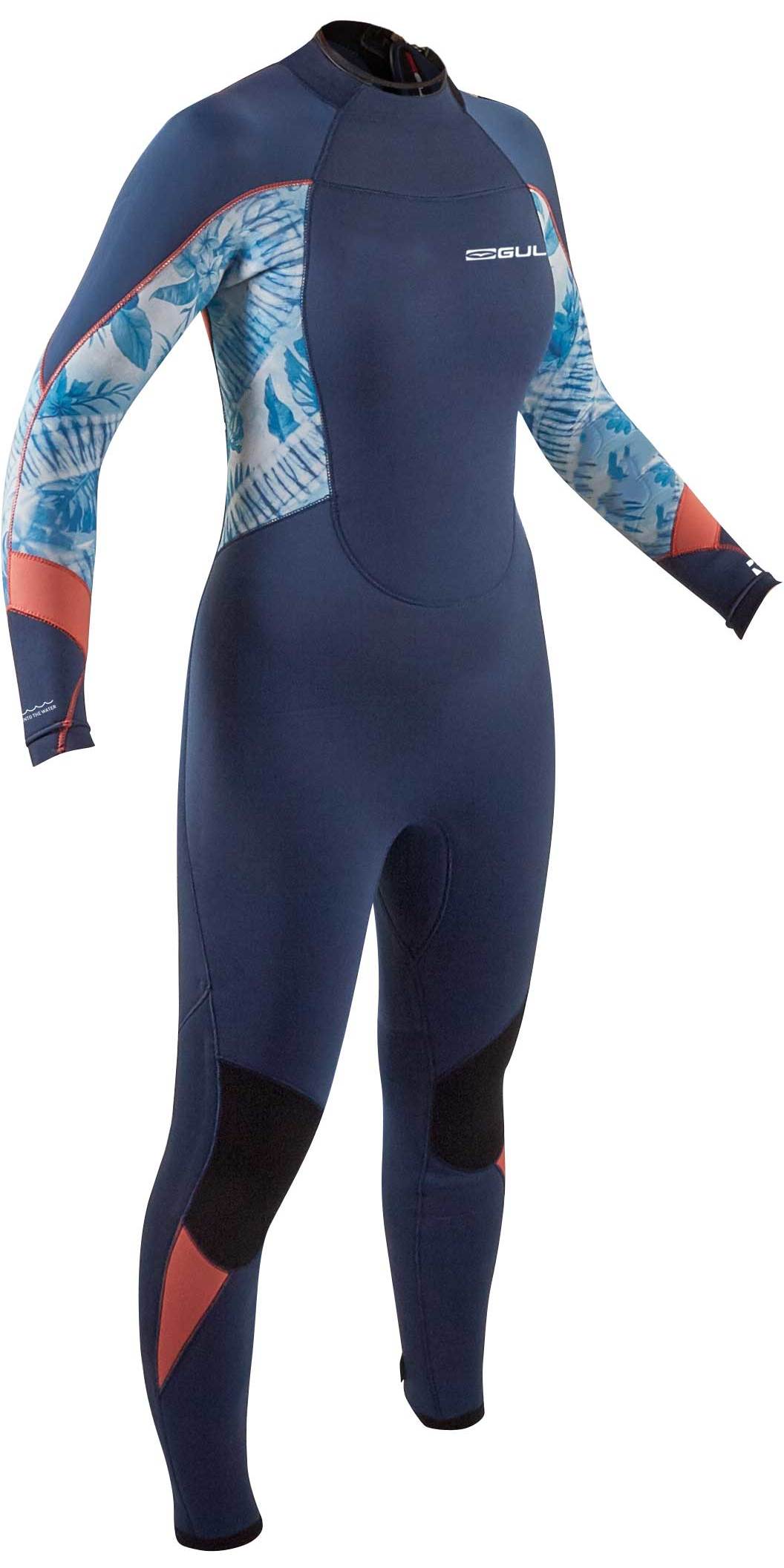 2021 Gul Junior Response 5/3mm Back Zip Wetsuit RE1278-B9 - Blue ...