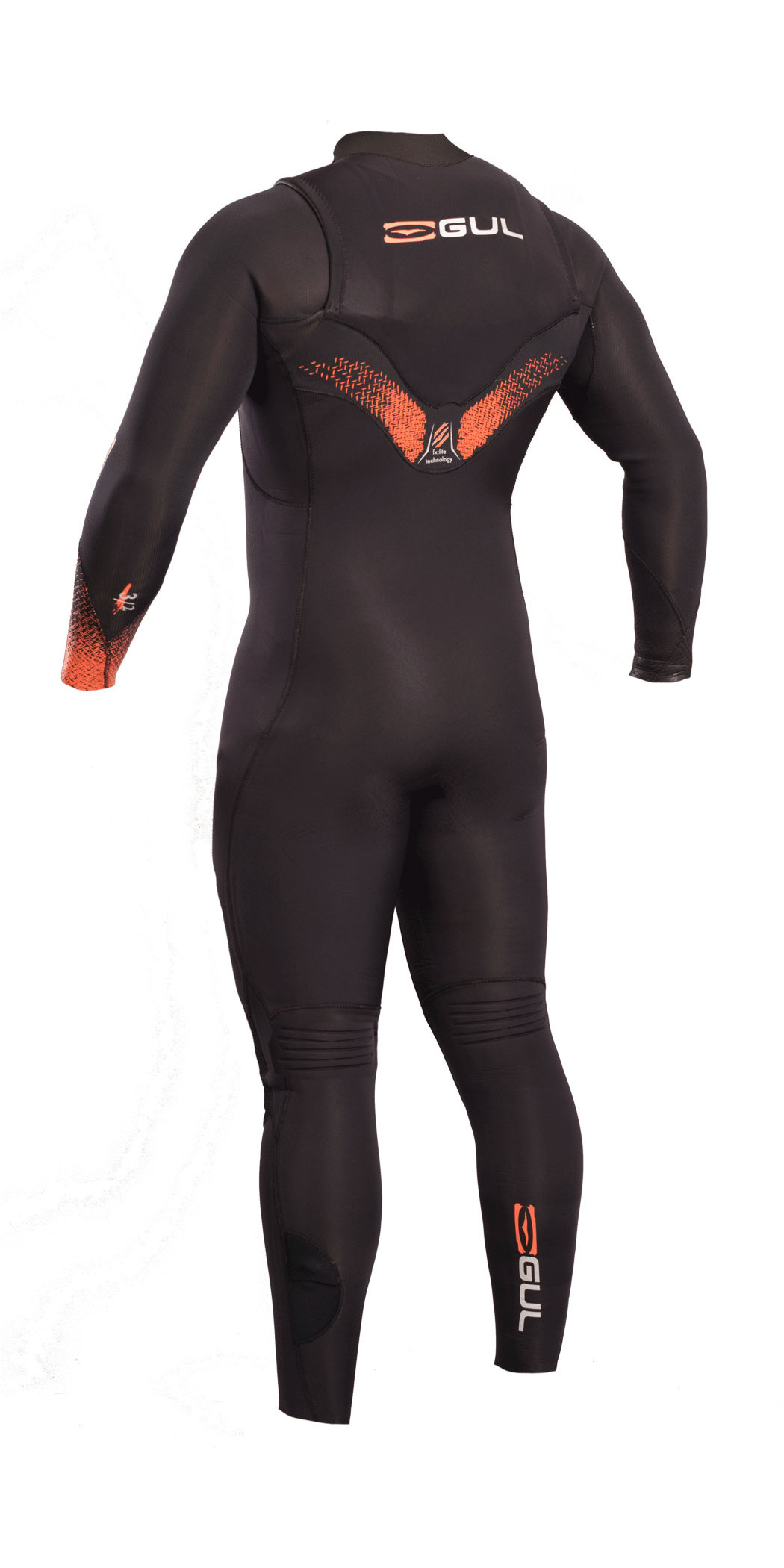 2019 Gul Mens Flexor III 3/2mm Chest Zip GBS Wetsuit Black FX1205-B4 ...