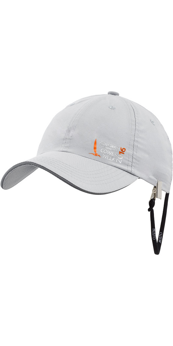Musto Cowes Week Fast Dry Crew Cap PLATINUM PAL0030CW - Sailing ...