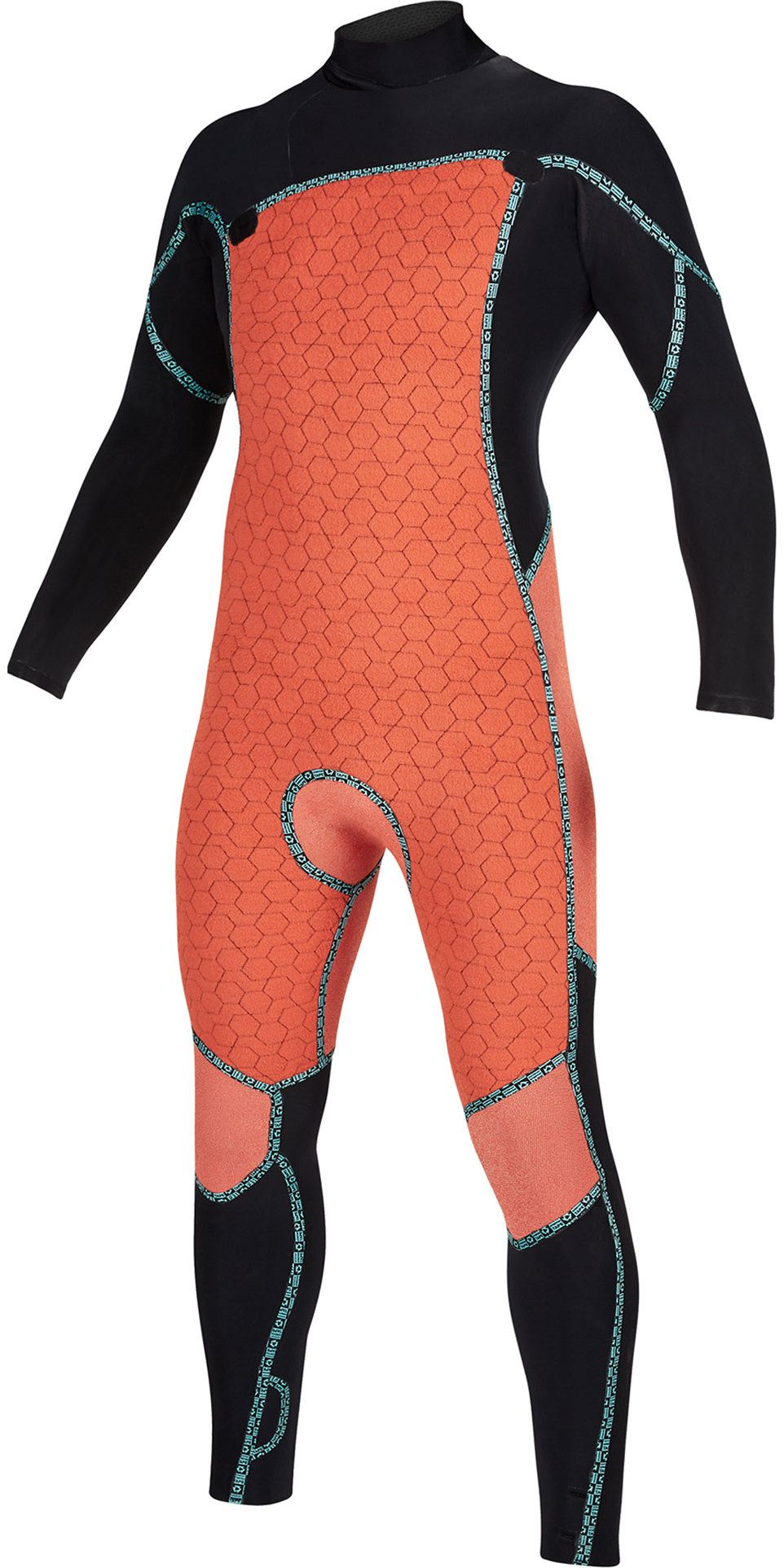 2019 Mystic Mens Majestic 5/4/3mm Chest Zip Wetsuit 20002 - Grey Blue ...