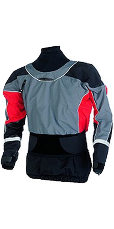YAK Osprey Kayak Dry Cag in GREY/reddetail 6774 LAST ONE - Canoe ...