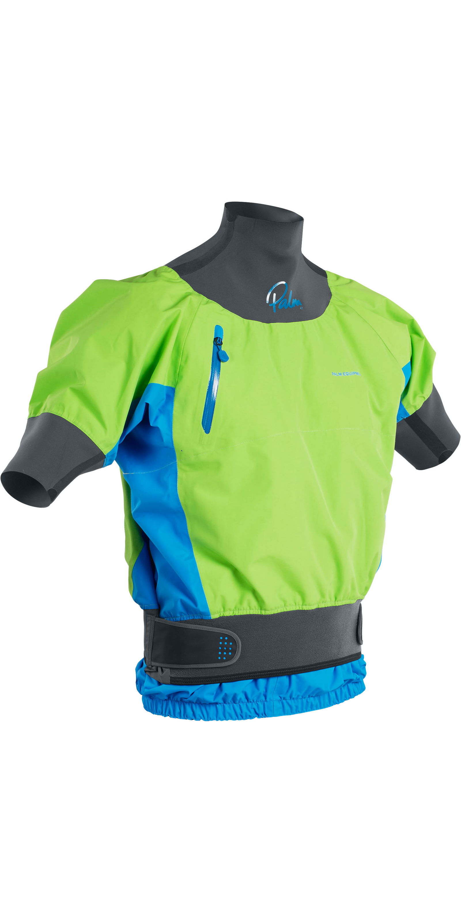 2025 Palm Zenith Whitewater Short Sleeve Kayak Jacket Lime Ocean 12391 ...