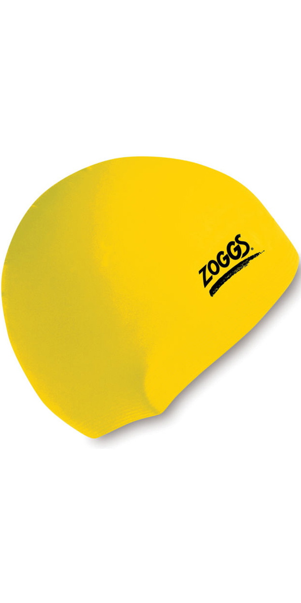 Zoggs Silicone Swimming Cap YELLOW 300776 | Wetsuit Outlet