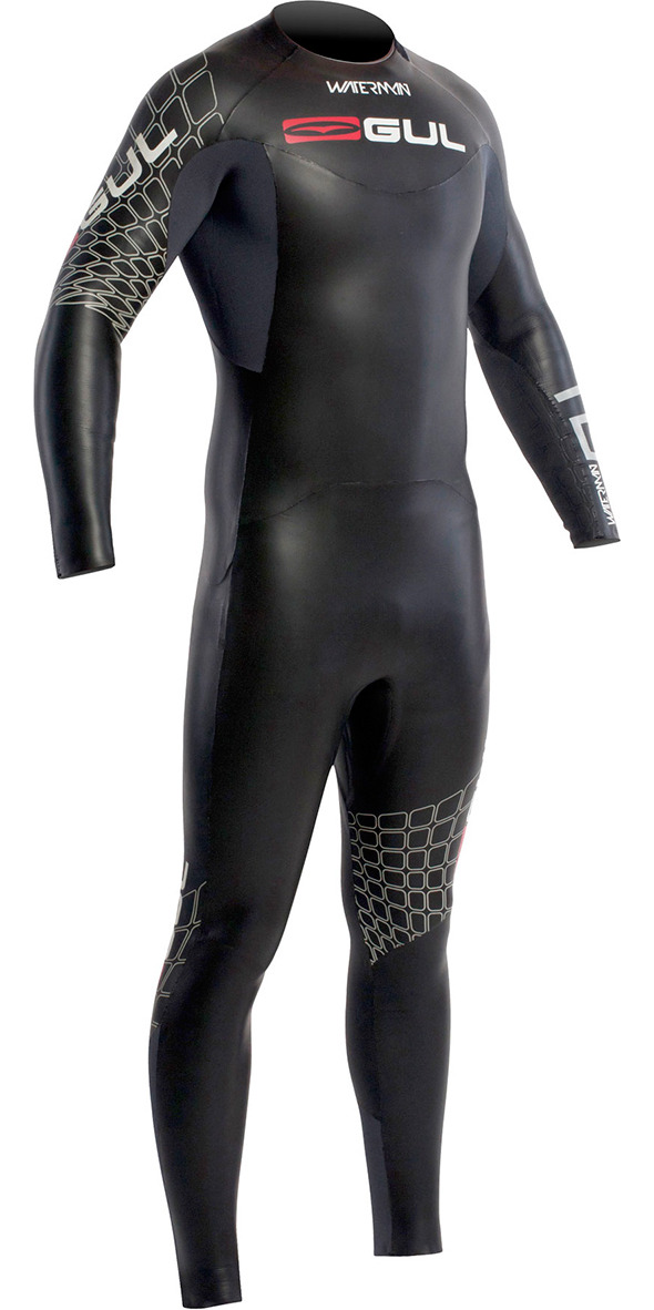 Gul Waterman 5/4mm TRI Swim Wetsuit Black / Graph TR1201 - 2ND ...