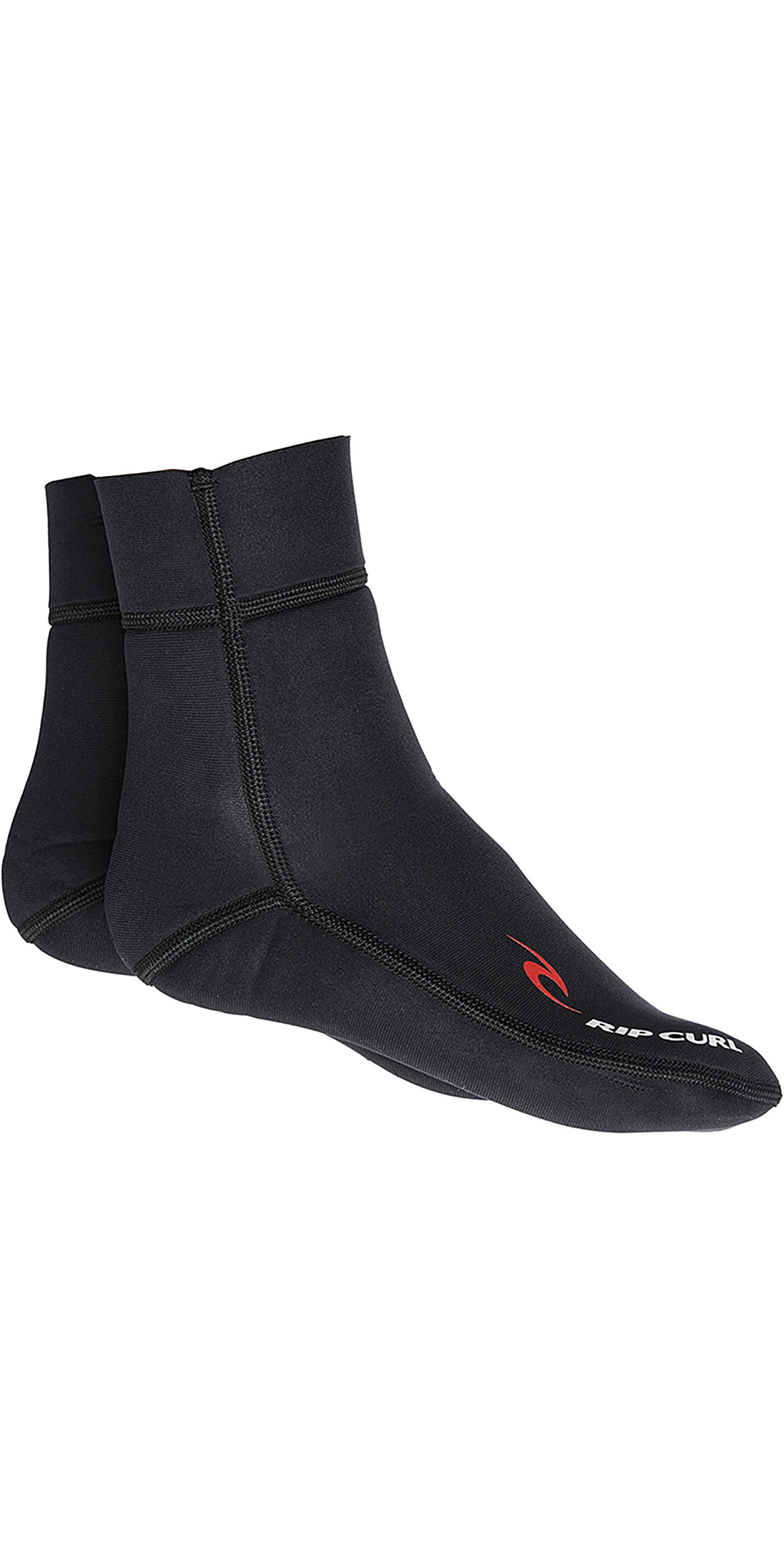 2025 Rip Curl 1 5mm Neoprene Fin Socks Black WBO7FM - Wetsuits ...