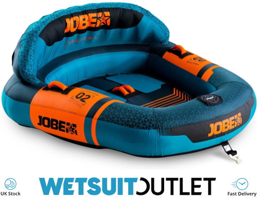 2024 Jobe Proton Towable 2 Person 230223004 - Teal / Orange ...