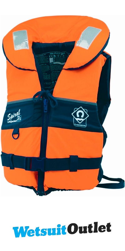 Crewsaver Adult Spiral 100n Life Jacket in Orange 2830 - Accessories ...
