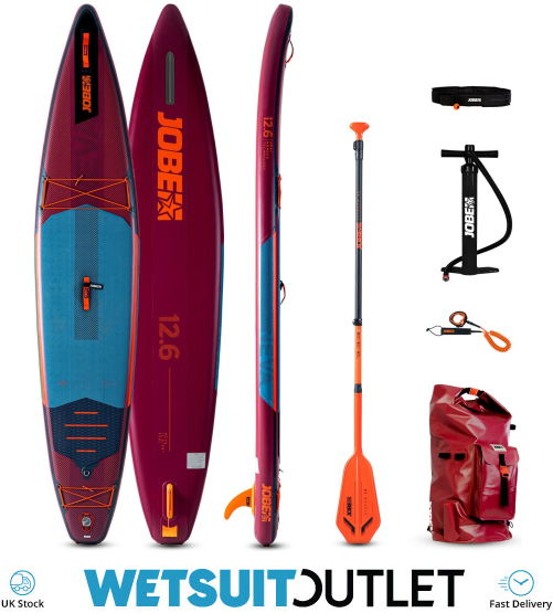 2024 Jobe Neva 12'6 Inflatable SUP Paddle Board Package 486423001 ...
