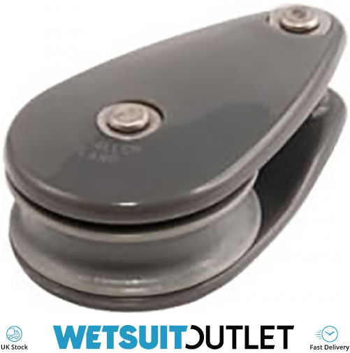 Allen Brothers Classic Dinghy Block Single Plain Bearing Black A278RB ...